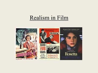 Realism in film | PPTX