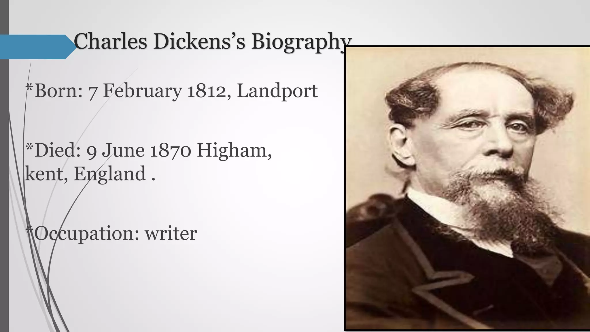 Realism in the Charles Dicken’s Novel | PPTX