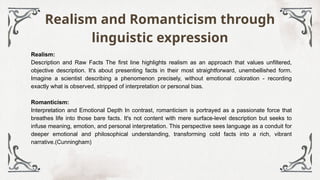 Realism in the Shadow of Romanticism _ The Unseen Truths of a Changing ...