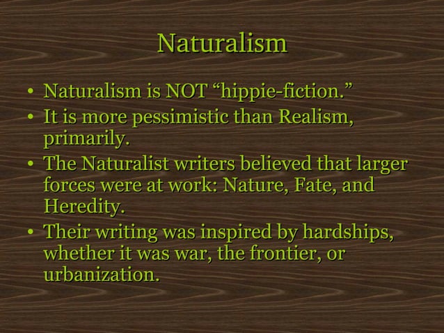 Realism introduction | PPT | Fiction | Books and Literature