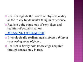 Realism med (1) | PPT