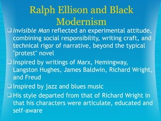 Realism, Modernism And Naturalism In African American Literature(3) | PPT