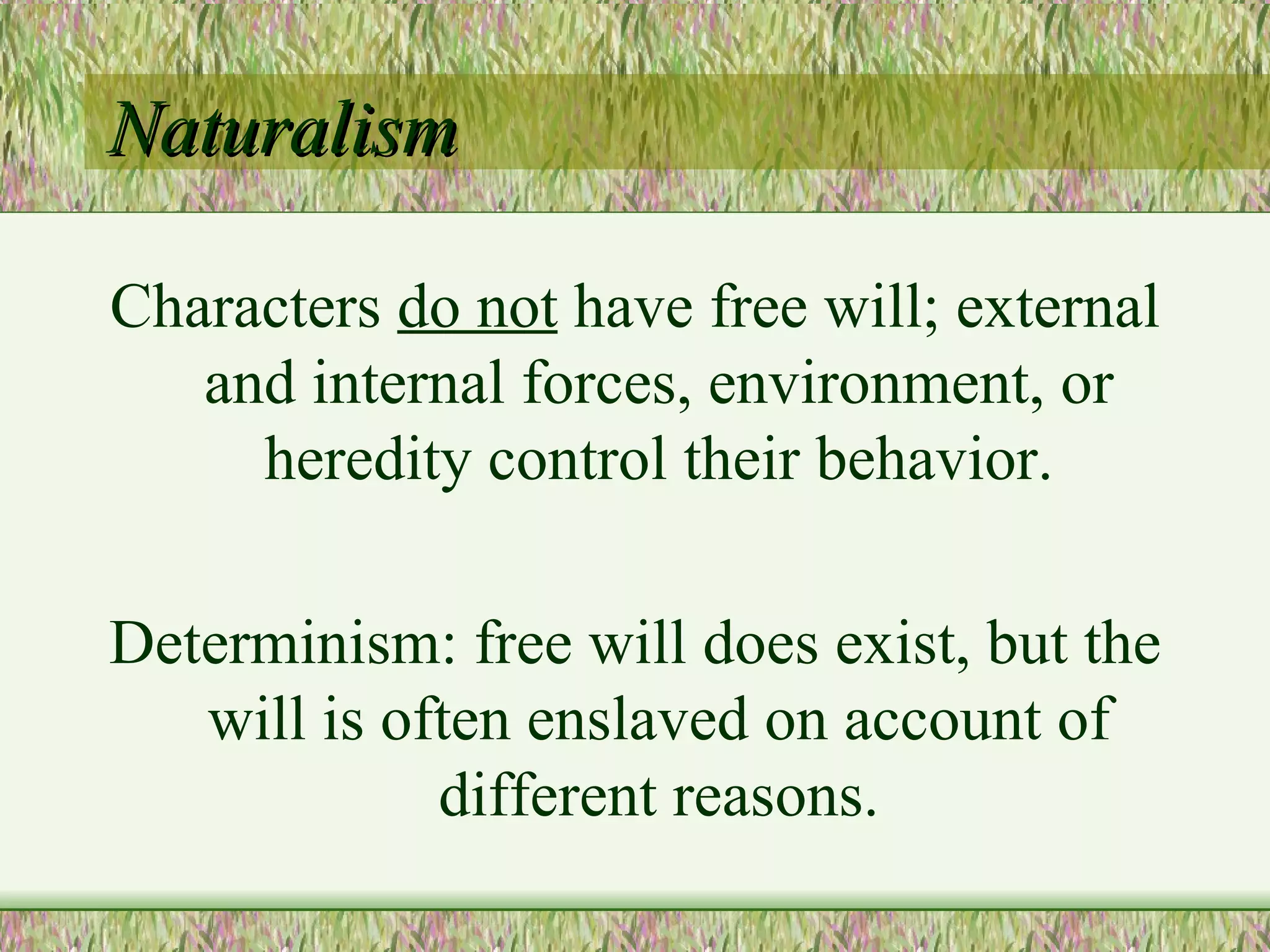 Realism naturalism | PPT