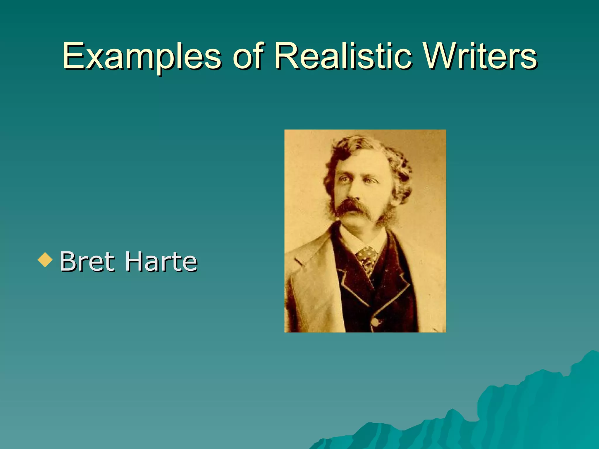 Realism, Naturalism And Regionalism | PPT