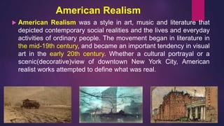 American Realism Literature