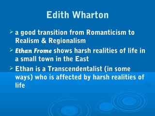 Realism & naturalism & regionalism | PPT