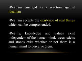 Realism of philosophy.pptx