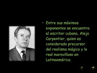 Realismo Mágico y lo Real Maravilloso | PPT