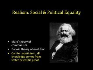 Realism overview | PPTX