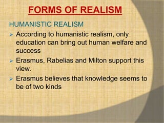 Realism | PPTX