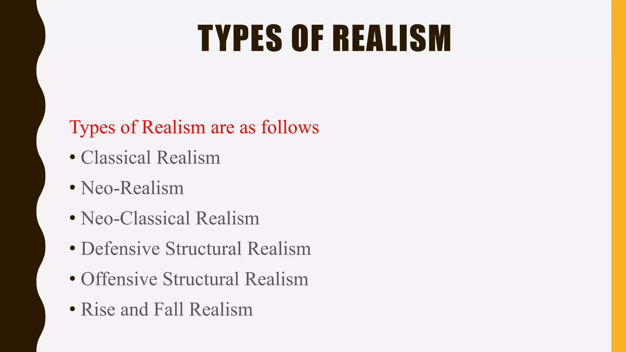 Realism ppt | PPTX