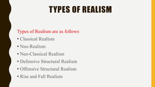 Realism ppt | PPTX