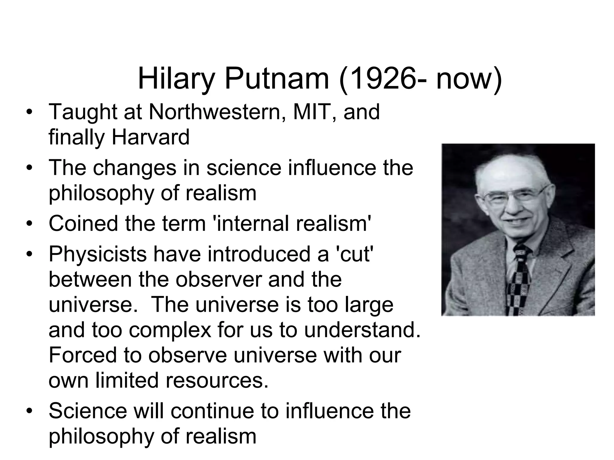 REALISM AND EDUCATION | PPTX