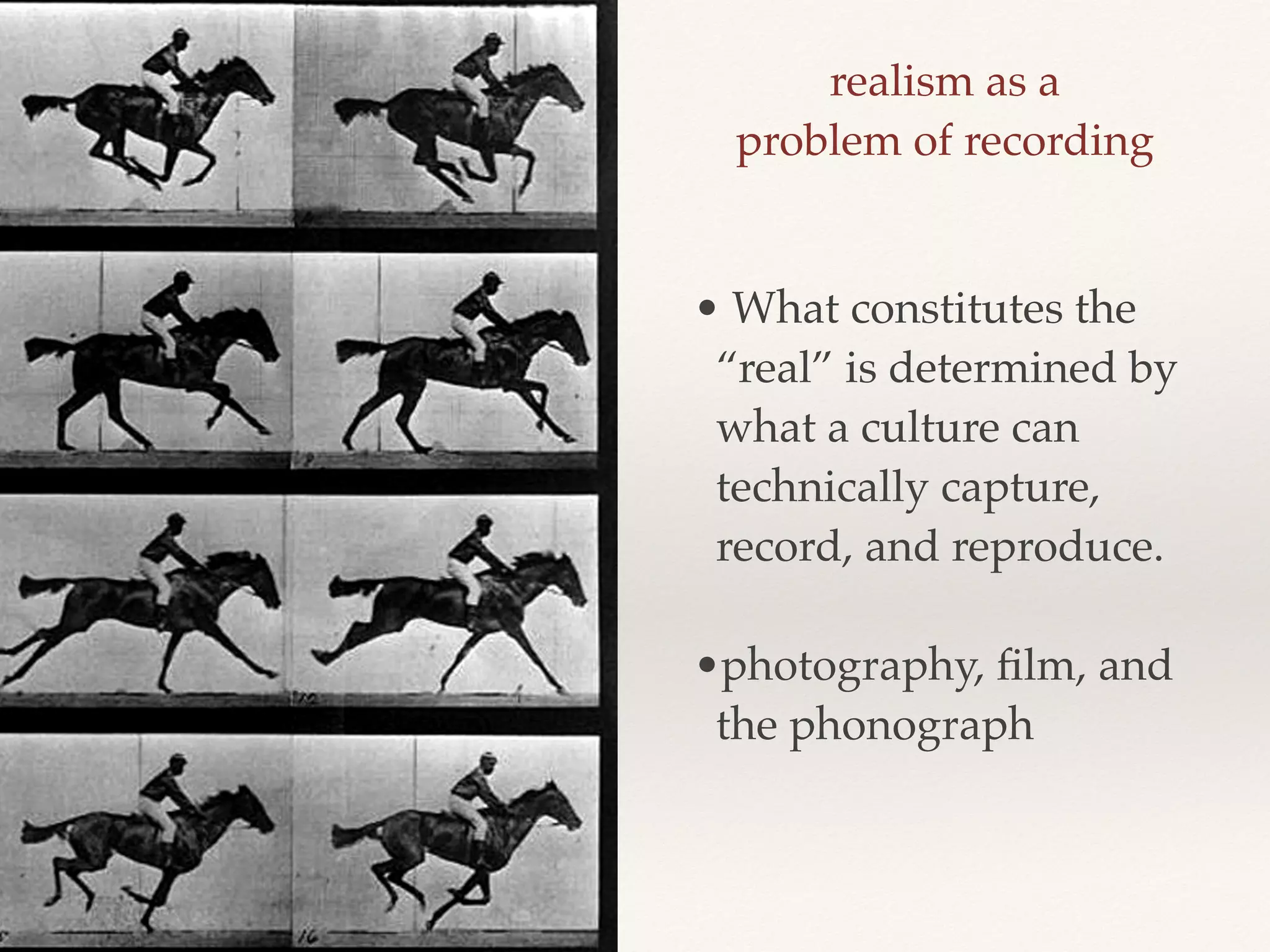 Realism & Representation | PDF