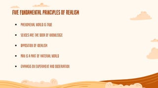 Realism and its Impact in Education | PPTX