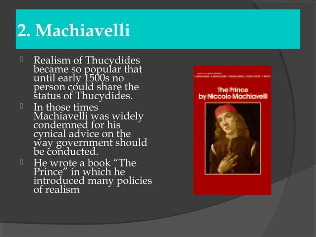 Realism Theory of IR | PPT | Political Issues & policy | Politics