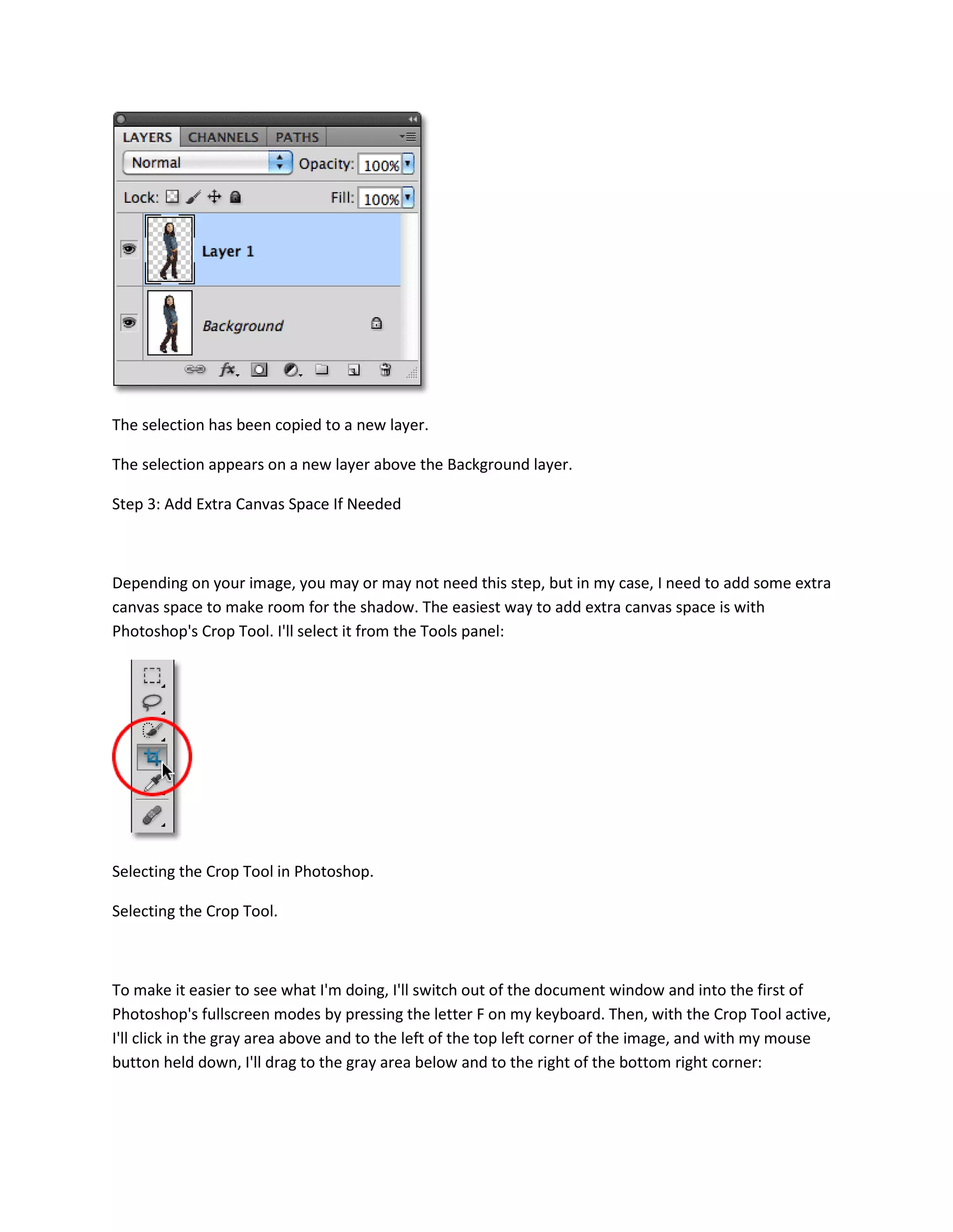 Realistic cast shadow effect in photoshop | PDF