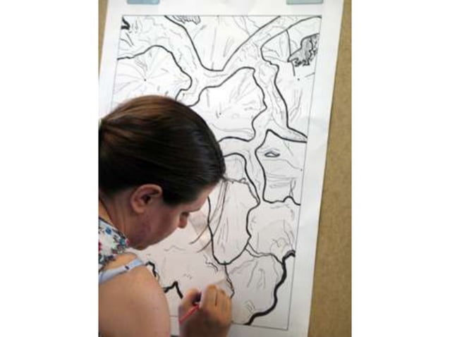 Realistic contour line drawings | PPT