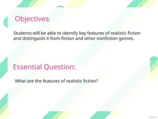 Realistic fiction writing and a sample grade 4.pptx