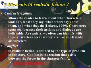 Realistic fiction with bears | PPT