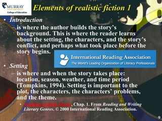 Realistic fiction with bears | PPTX