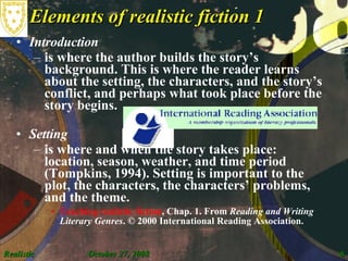 Realistic Fiction: Dragons | PPT
