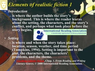 Realistic Fiction 2007 version | PPT