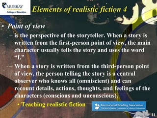 Realistic fiction . . . and mice | PPTX