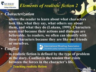 Realistic fiction . . . and mice | PPTX | Fiction | Books and Literature