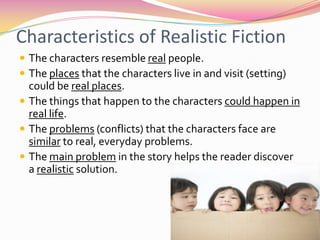 Realistic fiction power point 2013 | PPTX