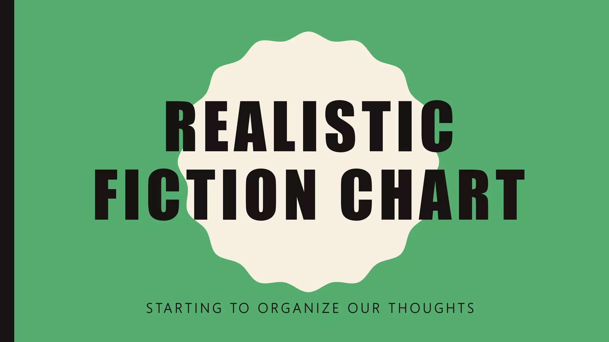 Realistic fiction story chart | PPTX