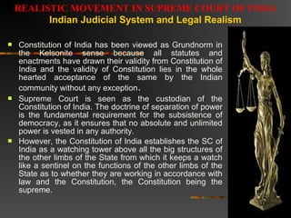 Realistic movement in the supreme court of india | PPT