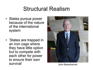 Realist theories of global politics | PPT