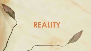Reality and its Types. | PPTX | Augmented Reality | Technology & Computing