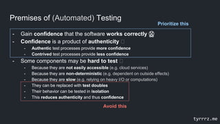 Reality-Driven Testing using TestContainers | PPT