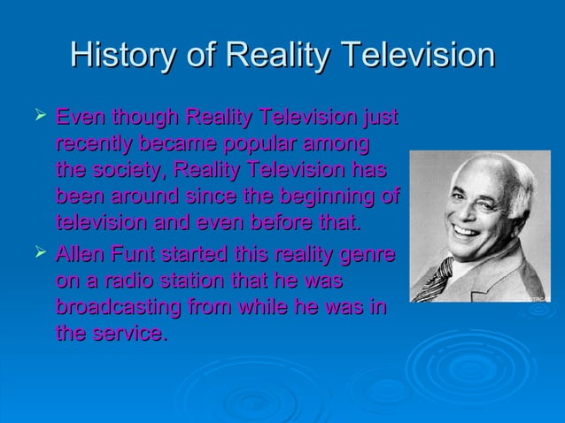 Reality Television 1 | PPT