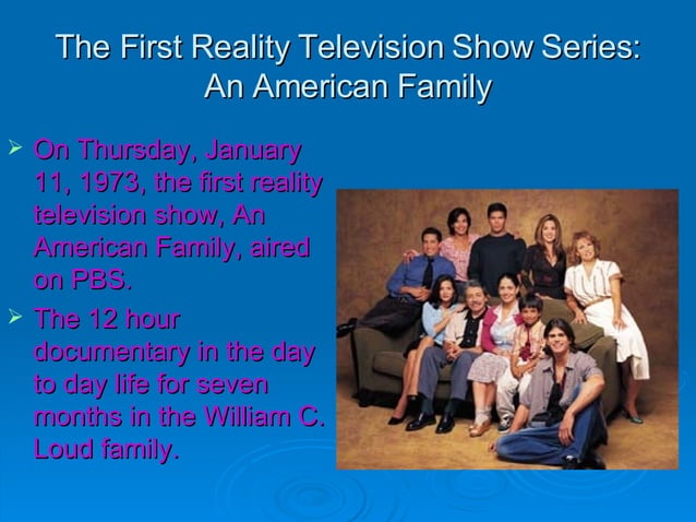 Reality Television 1 | PPT