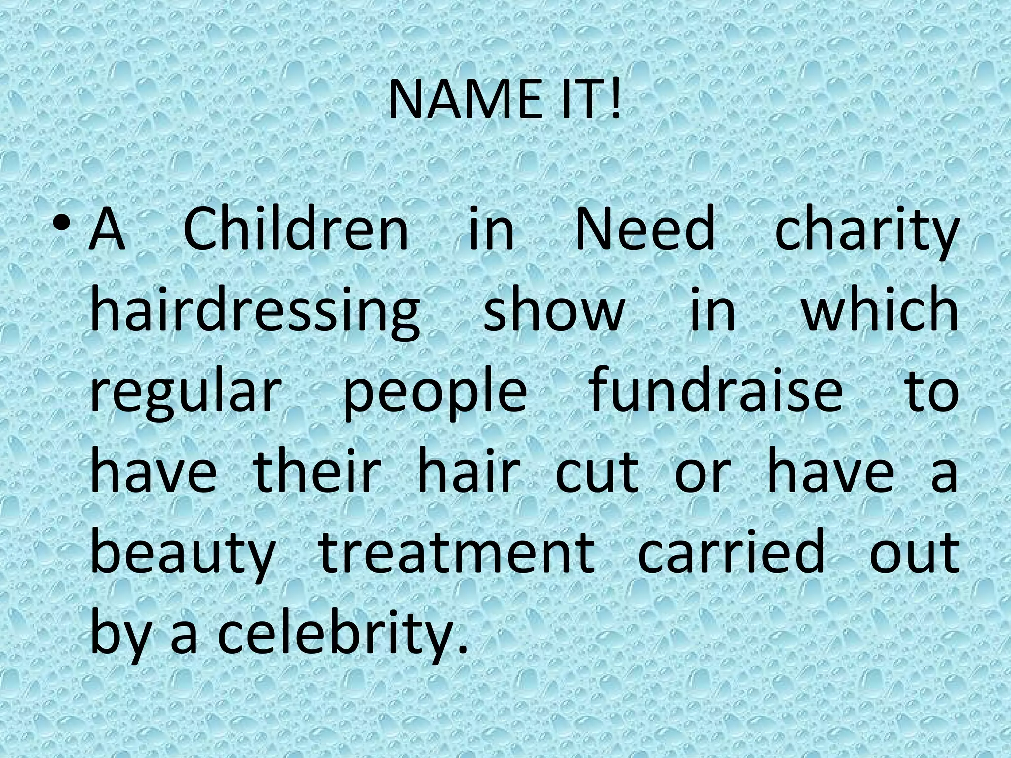 Reality Tv Quiz | PPT