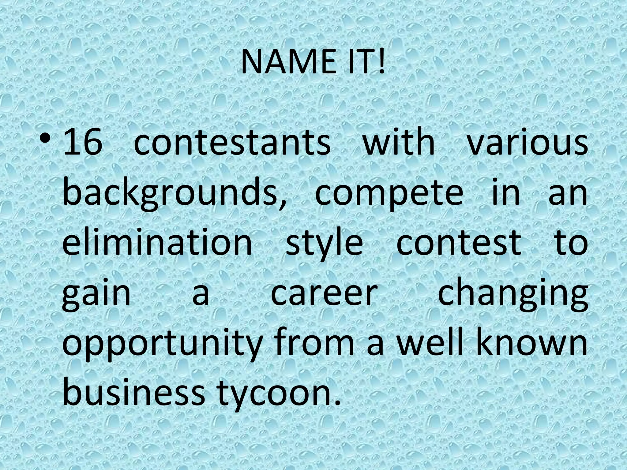 Reality Tv Quiz | PPT