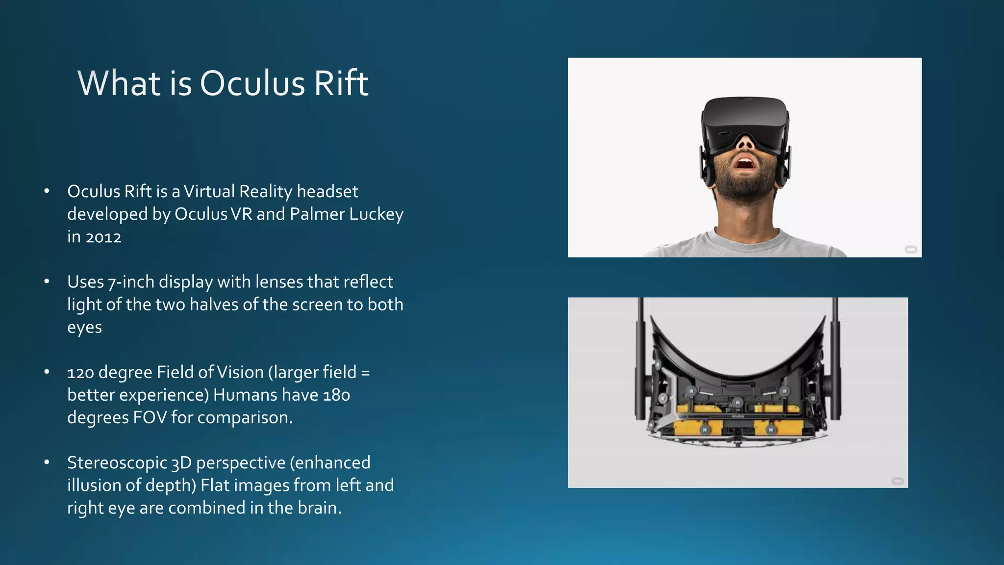 Virtual Reality and Oculus Rift | PPTX