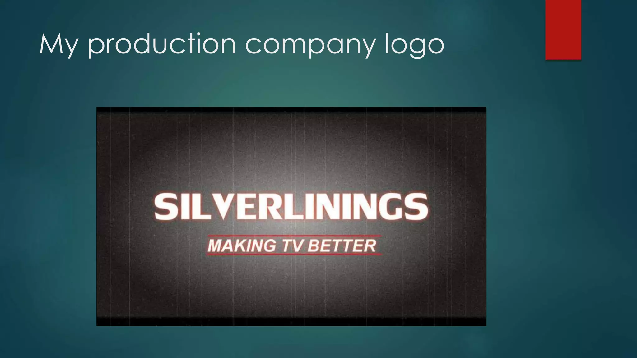 Reality television pitch | PPTX