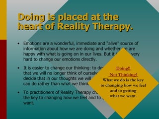 Reality therapy | PPT