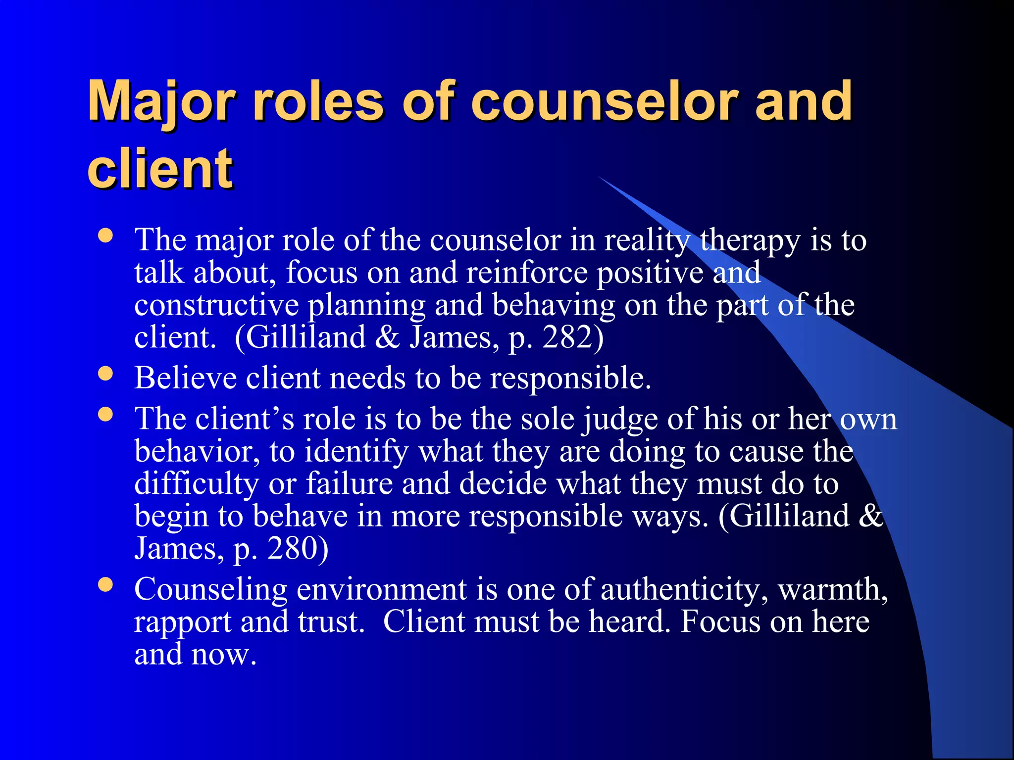 Reality Therapy | PPT