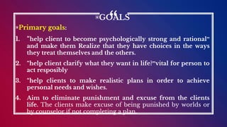 Reality therapy | PPTX