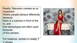 Reality Television & Gender Norms | PPT
