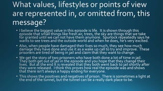 Morgan Spurlock's "30 Days"- Jail Epsiode | PPT