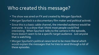 Morgan Spurlock's "30 Days"- Jail Epsiode | PPTX