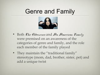 Reality tv powerpoint the osborurnes | PPT