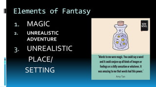 Reality vs.fantasy | PPTX