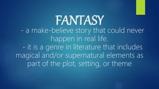 Reality vs fanciful | PPTX